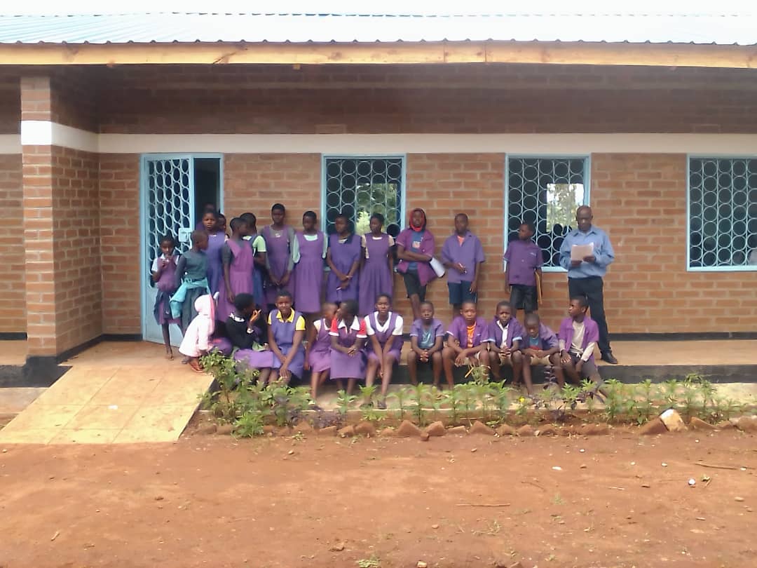 Students Taught at New School for the First Time - Classrooms for Malawi